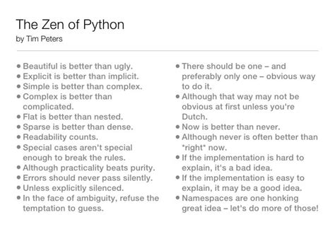 An Introduction To The Zen Of Python