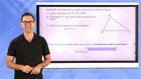 N Gen Math Geometryunit 3lesson 1the Triangle Inequality Youtube