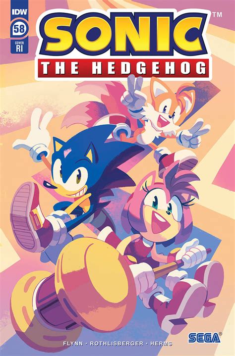 Sonic The Hedgehog Vol 3 58 Cover C Incentive Nathalie Fourdraine