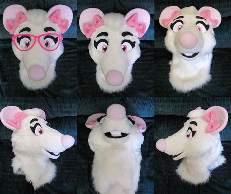 Squeeks Rat Fursuit Head By Shadesdraws On Deviantart