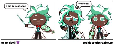 Recreated That One Mint Choco Twitter Post On Cookie Run Comic Maker