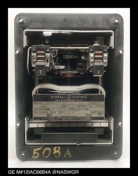 Ge 12iac66b4a Overcurrent Relay 4 8 Amp — North American Switchgear Store