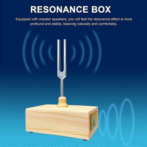 432 Hz Tuning Fork With Resonance Box For Sound Healing Tuning Fork Resonance Teaching Hearing