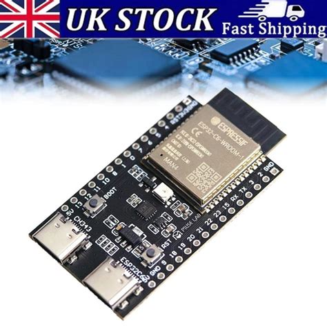 Esp32 C6 Minimum System Board Dual Type C Esp32 C6 Wroom 1 Demo Board Risc V £1139 Picclick Uk