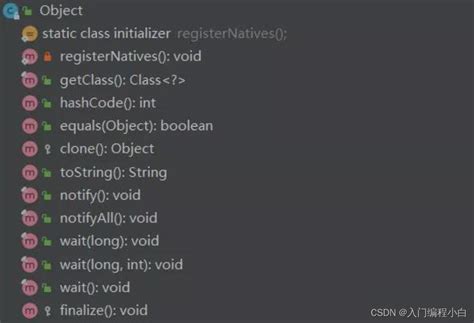 Java中object常用的方法java中的object方法有哪些 Csdn博客 Java中object常用的方法java中的object方法有哪些 Csdn博客