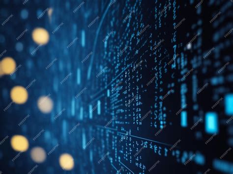 Premium Photo Digital Abstract Technology Background Binary Code Background 3d Rendering