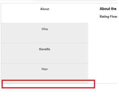 html how do you remove the bottom border of the last css vertical tab stack overflow
