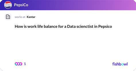 How Is Work Life Balance For A Data Scienctist In Fishbowl
