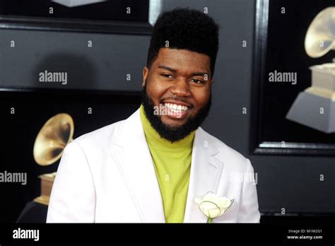 Khalid Attends The 60th Annual Grammy Awards 2018 At Madison Square