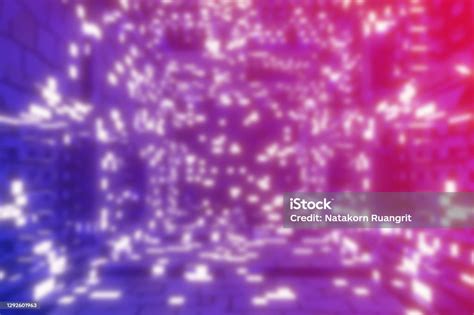 그라데이션 컬러와 보라색 3d 렌더링을 갖춘 도시의 야간 조명 배경의 흐릿한 보케 0명에 대한 스톡 사진 및 기타 이미지 0명 3차원 형태 거리 Istock