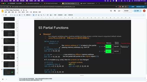 第三屆【python Deep Dive 1】week 13 First Class Functions（下） Youtube
