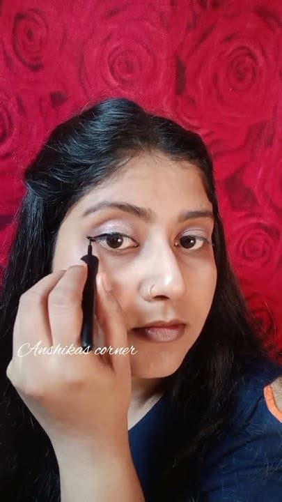 I Created Winged Eyeliner 👁🥰 Youtubeshorts Shorts Short