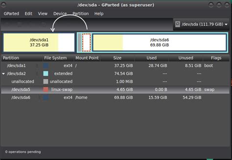 Increase Partition Support Manjaro Linux Forum