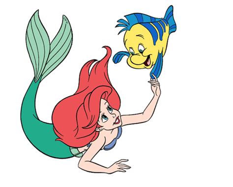 Ariel And Flounder Disney Ariel Disney Princess Art Disney Movies Disney Characters