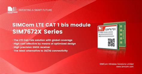 Global Roaming Cost Effective And Gnss Optional Simcom Unveils The Optimized Lte Cat 1 Bis