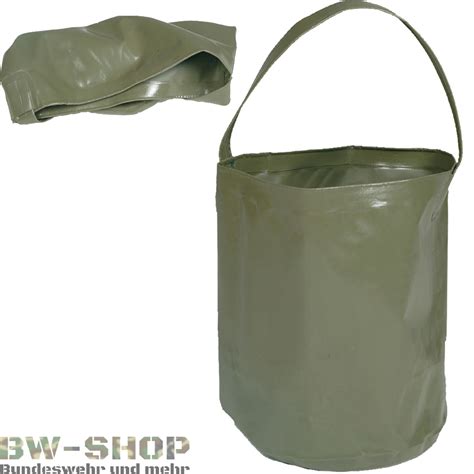 Militär Wassereimer Faltbar 10l Bw Shop