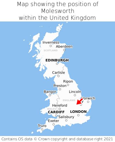 Where Is Molesworth Molesworth On A Map