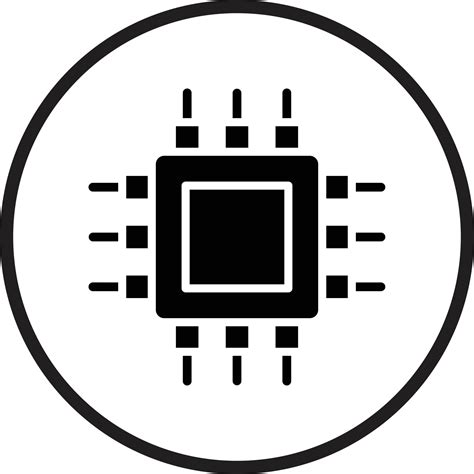 Cpu Icon Style 13132863 Vector Art At Vecteezy