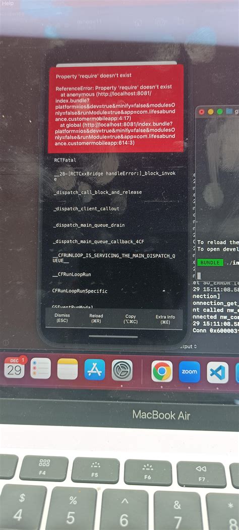 Any Solution For This Error R Reactnative