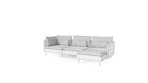 Soderhamn Sofa 3d Turbosquid 2143681