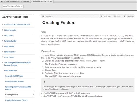 Create A Folder In Webdynpro Se80 Sap Community