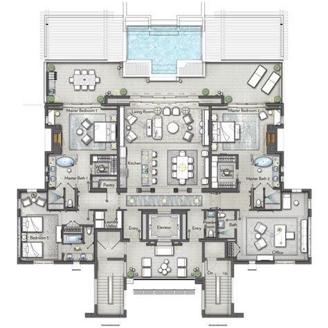 Luxury Penthouse Floor Plans Miami Luxury Condos Luxury Real Estate