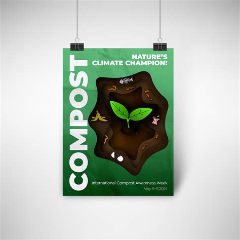 Poster Design International Compost Awareness Week Behance