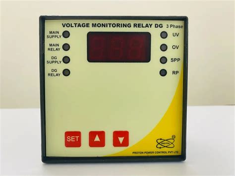 Voltage Monitoring Relay Vmrdg3p Poton 4 Pole For Control Panel At ₹ 1800piece In Pune Voltage Monitoring Relay Vmrdg3p Poton 4 Pole For Control Panel At ₹ 1800piece In Pune