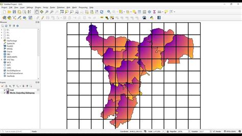 Create Grid Or Fishnet Using QGIS YouTube