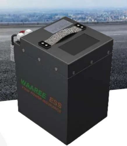 White E Bike Lithium Ion Battery V Ah V Ah Vehicle Model Waaree Ess Hours At