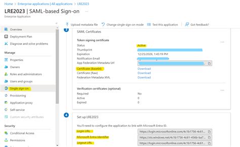 Sso Authentication Azure Loadrunner Enterprise Configuration