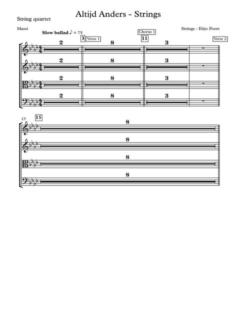 Altijd Anders Strings 4 String Quartet Pdf