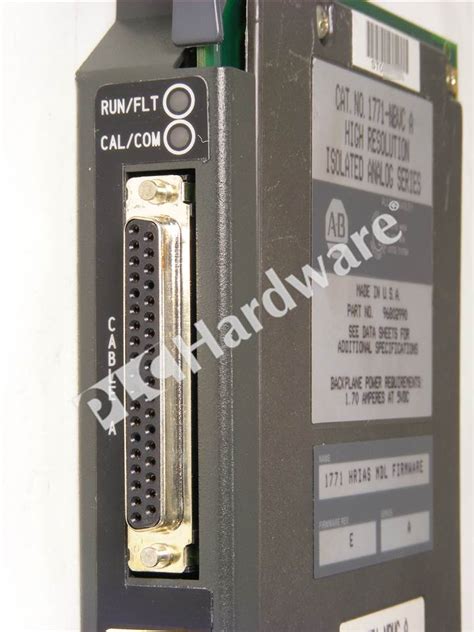 PLC Hardware Allen Bradley 1771 NBVC PLC 5 8P Analog Combination Module