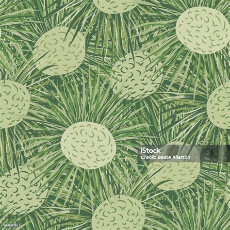 Inula 꽃 원활한 벡터 패턴 배경입니다 다년생 코티지 정원 꽃 단색 녹색 배경 거대한 벼룩 회화 기하학적 디자인 여름을위한 맥시멀리스트 코티지 코어 포장 그리기에 대한