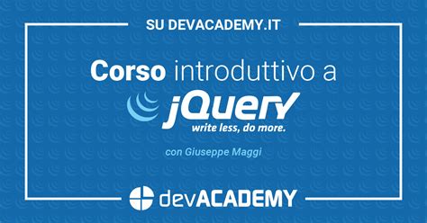 Corso JQuery Online DevACADEMY