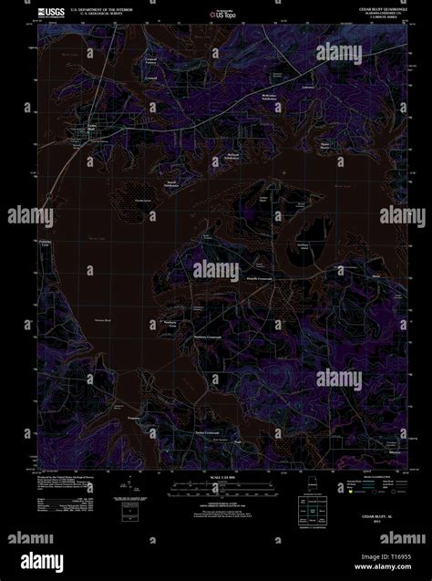Map Of Cedar Bluff Al At Xavier Mccomas Blog