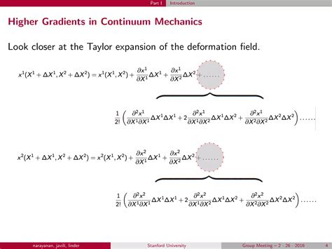 Introduction To Second Gradient Theory Of Elasticity Arjun Narayanan