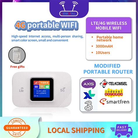 Jual Modem WIFI 4G Support All Operator SIM Card 150 Mbps Modem 4G LTE Modem WIFI Travel USB