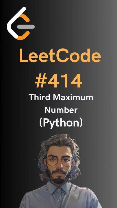 Leetcode414 Third Maximum Number Python Youtube
