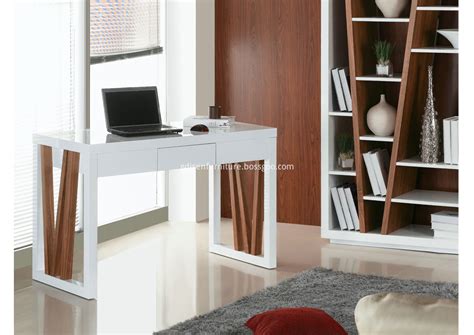 Modern White High Gloss Computer Desk High Quality Modern White High