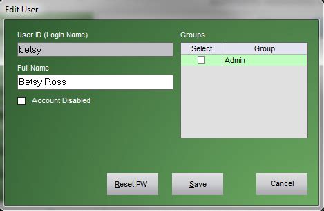 PM How To Disable A User ID