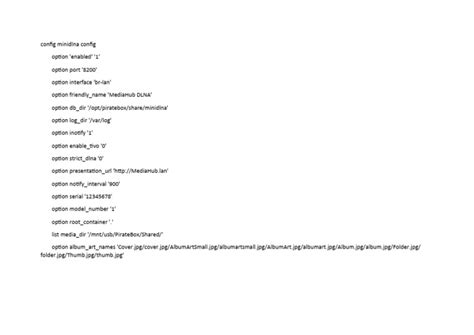 Code For Good Minidlna Page Pdf