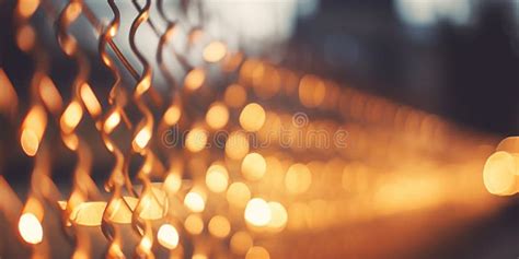 A Detailed View Of A Chain Link Fence This Image Can Be Used To Depict Security Boundaries Or