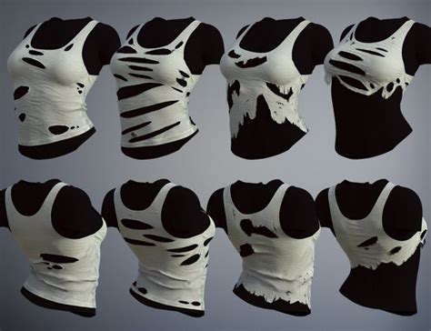 Dforce Torn Clothes For Genesis 8 Females