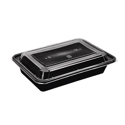 Perfect Black Base Rectangular Container Khaleej Pack