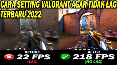 Cara Setting Valorant Agar Tidak Lag Setting Valorant Laptop Kentang YouTube