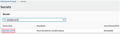 使用 Aws Batch 与 Amazon Cloudwatch 规则调度并运行 Amazon Rds 作业 亚马逊aws官方博客