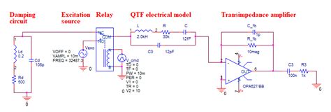 25 Schematic Of The Electronics Circuit On Orcad Capture Including