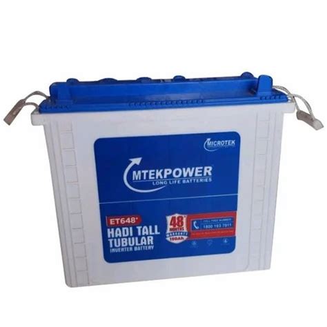 Mtek Power ET 648 Inverter Battery For Office 12 V At 11300 Piece In Coimbatore