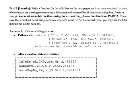 Solved Question 6 10 Marks Write The Code Part A 5